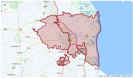 Dover De Zip Code Map - Map